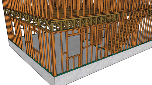 How To Extend Wall Framing To Raise Ceiling Height - Structural Engineering Ideas